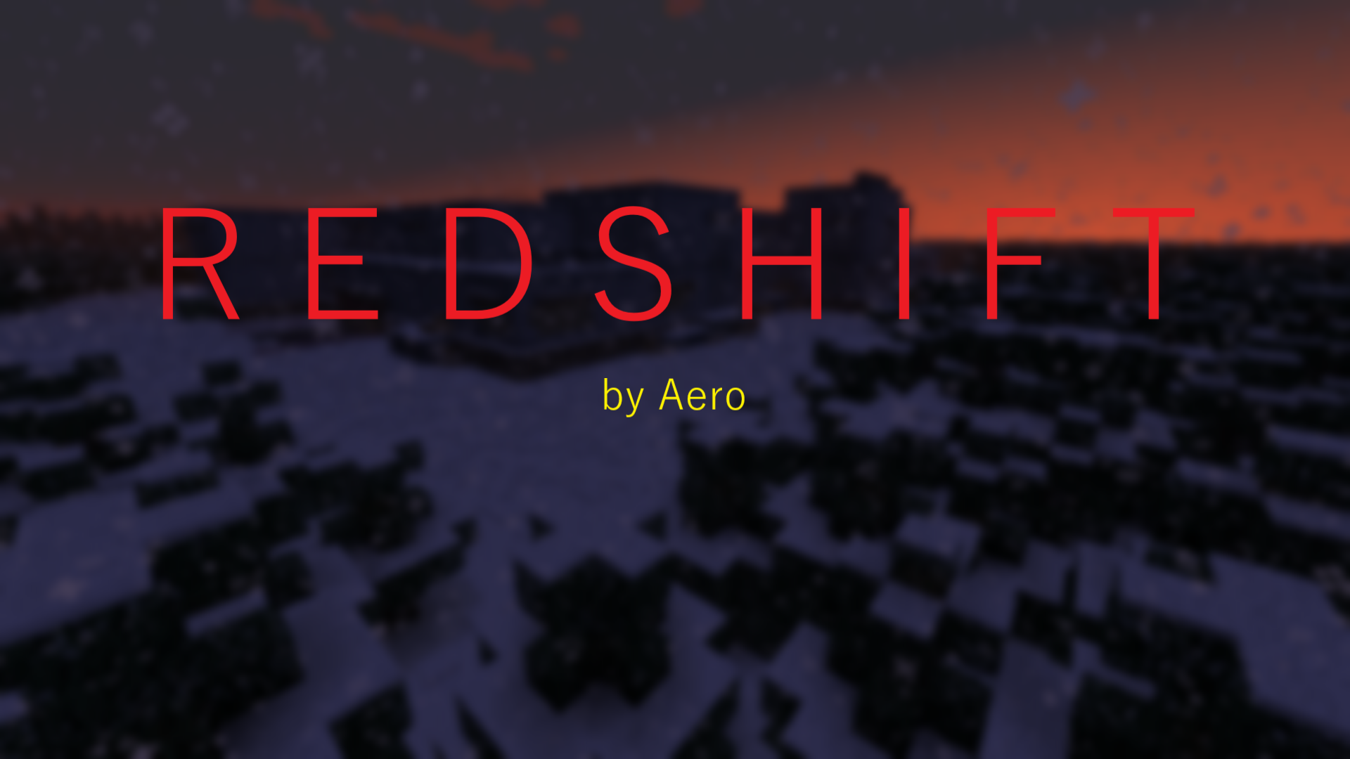 Descargar «Redshift» (9 mb) mapa de Minecraft